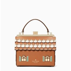 kate spade | Bags | Kate Spade Gingerbread House Satchel Crossbody Bag ...